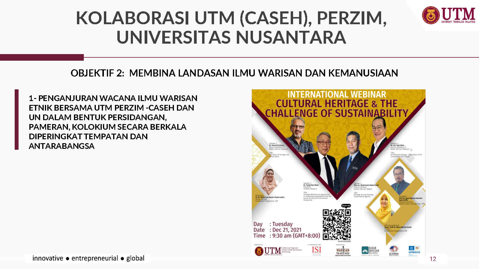 COLLABORATIVE DIALOGUE SESSION BETWEEN UNIVERSITI TEKNOLOGI MALAYSIA ...